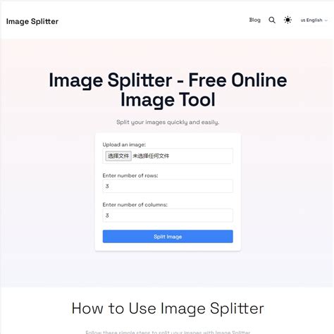 Tech Stack Of Image Splitter Indie Hacker Stacks