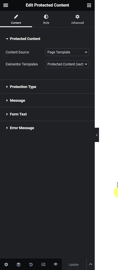 How To Add Protected Content For Elementor Template The Plus Addons
