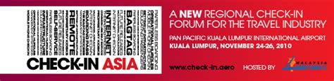 Check In Asia Passenger And Baggage Processing Forum