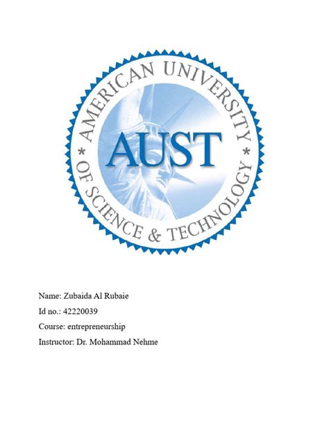 Entrepreneurship Assignment Pdf Electronic Waste Recycling