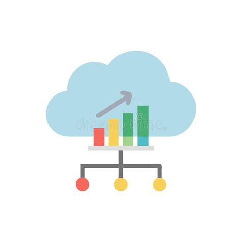 Effective Cloud Chart Illustration Stock Illustration Illustration Of Design Modern 351522675