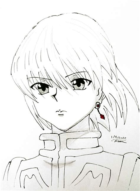 Kurapika In 2023 Drawings Art Drawings Pencil Drawings