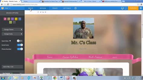 Create Your Website With New Weebly Add Pages And Sub Pages Youtube