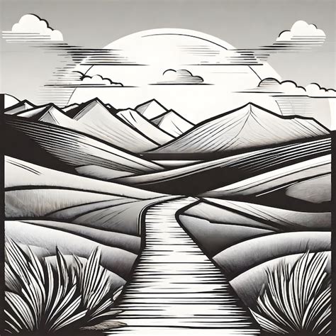 Premium AI Image Exploring Vast Landscapes