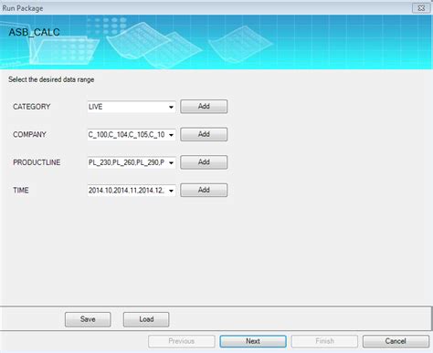data manager package adding additional prompt sele sap community