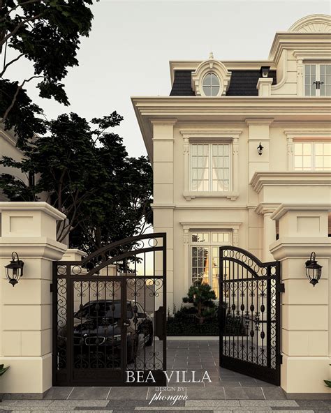 14365 Sketchup Neoclassical Villa Exterior Model Download By Phong Vo