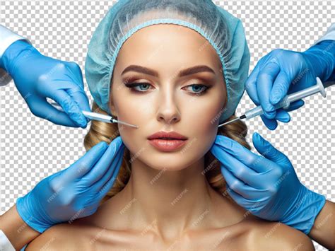 Botox Injection Procedure Premium Ai Generated Psd