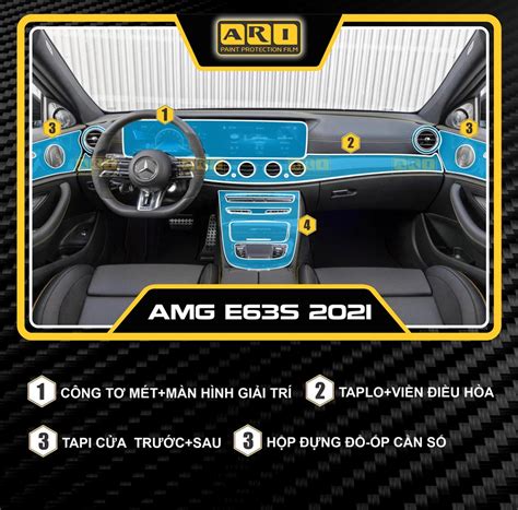 Dán Ppf Nội Thất Cho Các Dòng Xe Mercedes Phim Ppf Ari Cao Cấp