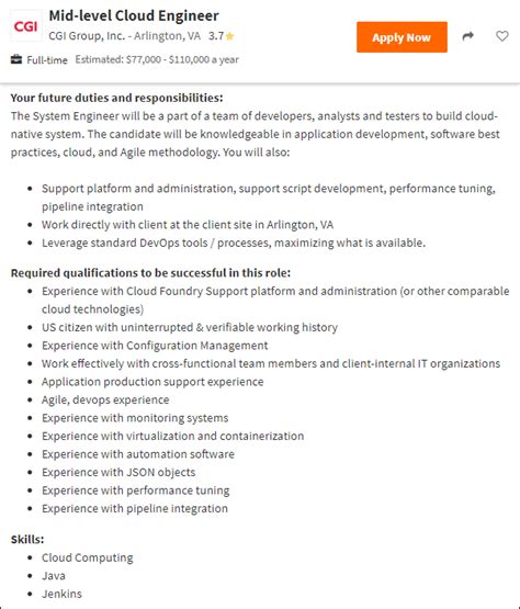 Cloud Engineer Career Path A Step By Step Guide