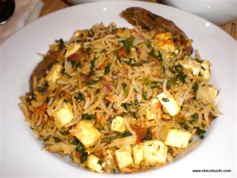 Methi Paneer Pulav मेथी पनीर पुलाव