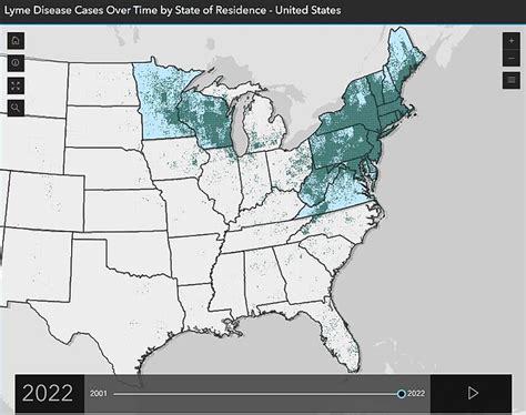 Lyme Disease Map Lyme Disease Diagnosis And Treatment Ifsmed San