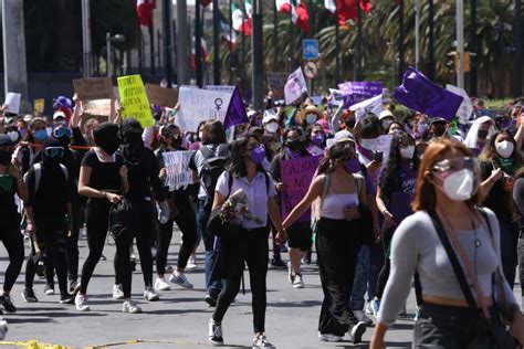 8 De Marzo Marcha Por El Día De La Mujer En Cdmx Noticias En Vivo