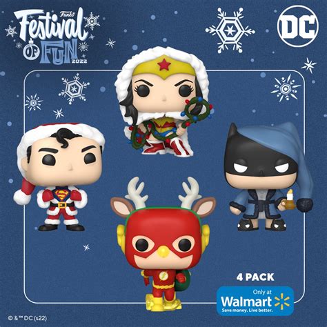 2022 New Dc Heroes Dc Holiday And Gingerbread Funko Pops