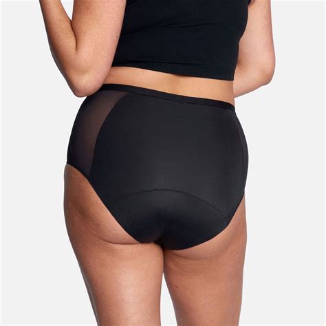 Fsa Eligible Thinx Comfort Stretch Hi Waist Period Underwear Black Xl
