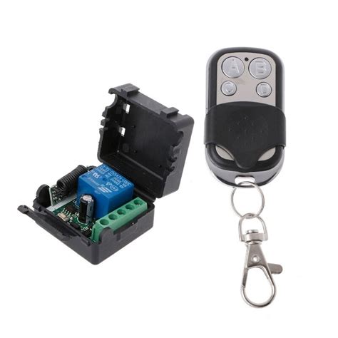 Kit Rele Rf 433 1ch 12v Controle Remoto Abcd Shopee Brasil