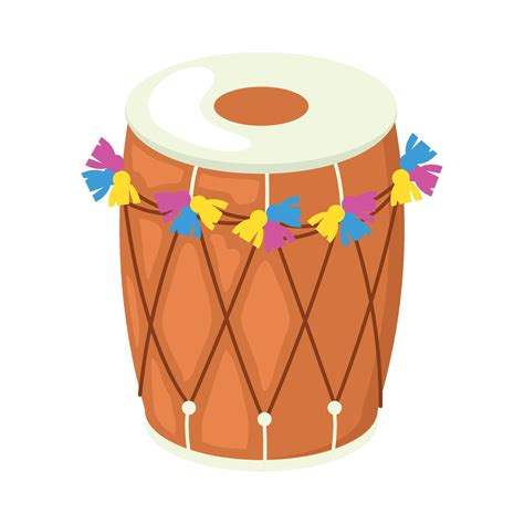Baisakhi Festival Drum Isolated Design 52619802 Vector Art At Vecteezy