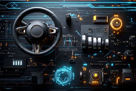 자동차 스티어링 휠 시스템 분해