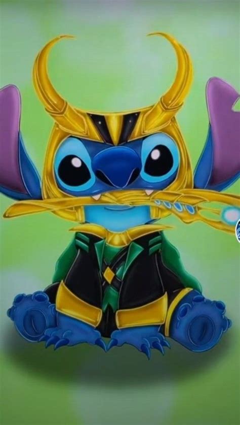 Stitch As Loki Loki Fictional Characters Marvel