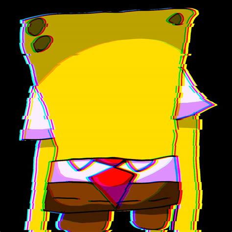 Faceless Spongebob By Purplemagicshark On Deviantart