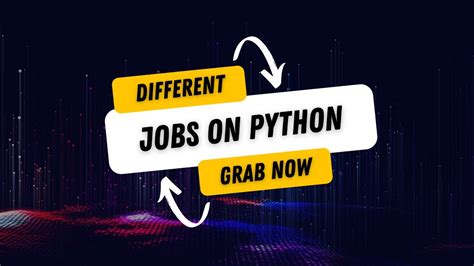 Job Oppurtunities With Python Programming Python Pythonprogramming