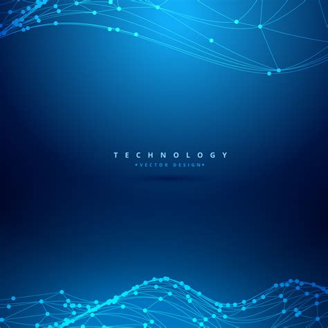 Mesh Wireframe Wave Technology Background Vector Design Illustra Download Free Vector Art
