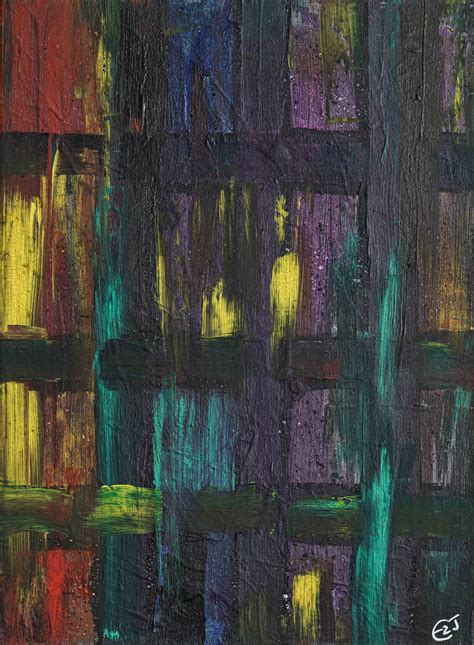 Contemporary Abstract Artist In London England Ezj Assemblage