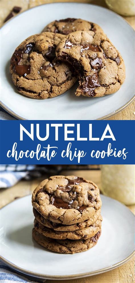Nutella Dark Chocolate Chip Cookies Artofit