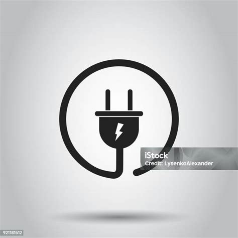 插頭插座圖示獨立背景上的向量插圖業務理念電源線纜表意字元向量圖形及更多互聯網圖片 互聯網 剪裁圖 器材 Istock