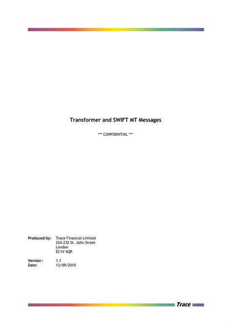 Transformer And Swift Mt Messages Pdf