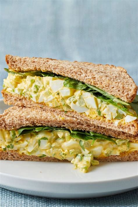 Egg Salad And Watercress Tea Sandwiches