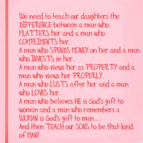 Teaching The Differences Between Man And Woman