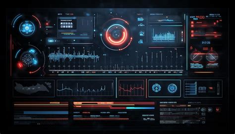 Premium Ai Image Futuristic Finance Digital Market Graph User