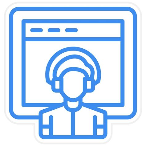Premium Vector Technical Support Icon Style