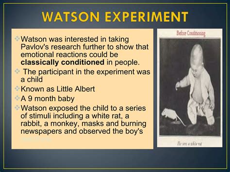 John Watson And Behaviourism Ppt