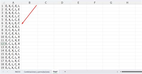 Macro Para Generar Combinaciones Y Permutaciones Excel Negocios