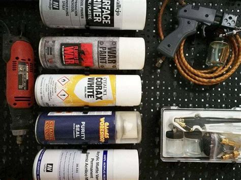 Stl Datei Spray Can Holders For Lidls Powerfix Tool Wall Organizer