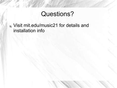 Computational Musicology In Python Ppt