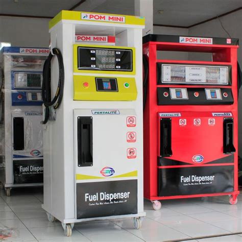 Pom Mini Pertamini 1nozzle 200l Lazada Indonesia