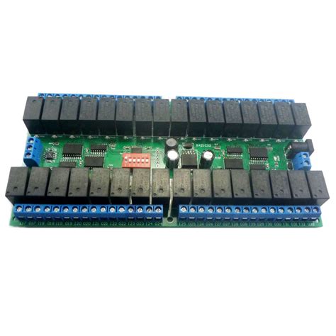 Dc 12v 10a 32ch Modbus Rtu Rs485 Relay Switch Board Ubuy India