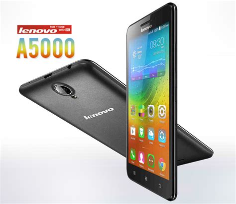 Lenovo A5000 with a 4,000mAh Battery Launched in the Philippines – Full ...