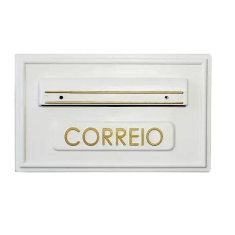 Caixa De Correio Cartas Moderna Para Grade Ou Embutir Shopee Brasil