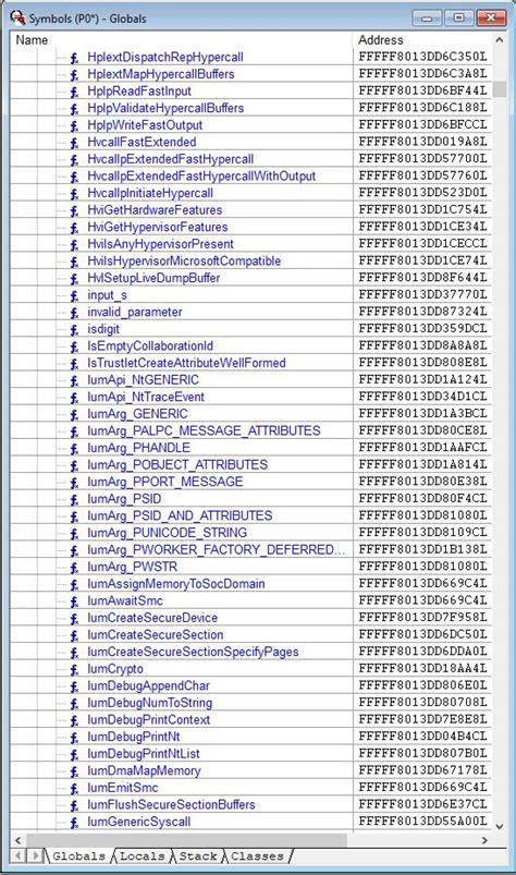 Jtag Debug Of Windows Hyper V Secure Kernel With Windbg And Exdi