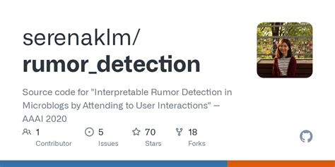 Rumor Detection Codes Config Py At Master · Serenaklm Rumor Detection · Github