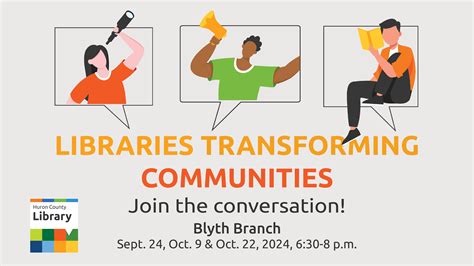 Libraries Transforming Communities Community Conversations Huron
