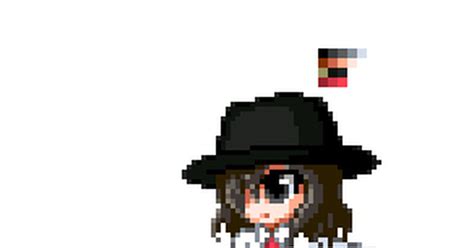 ドット絵 宇佐見蓮子緋想天仕立て 高田圭介のイラスト Pixiv