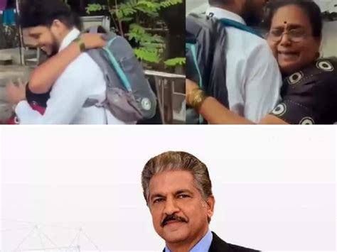 Anand Mahindra Reacts Emotionally To Vendors Son Cracking Ca Exam