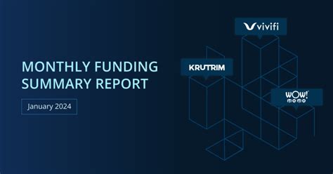Monthly Funding Summary Report January 2024