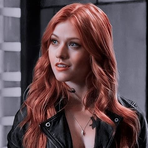 Clary Fairchird Icons Shadowhunters Katherine Mcnamara Clary Fray