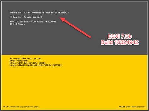 HOW TO Update VMware ESXi GA To ESXi B Direct From VMware Experts Exchange