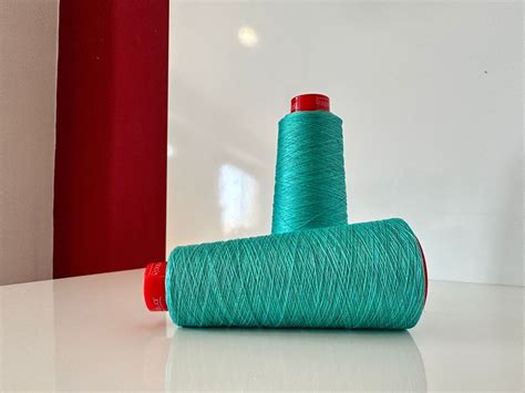 Algodon Egipcio Mercerizado Color Verde Aqua Grosor 40 1000 Metros